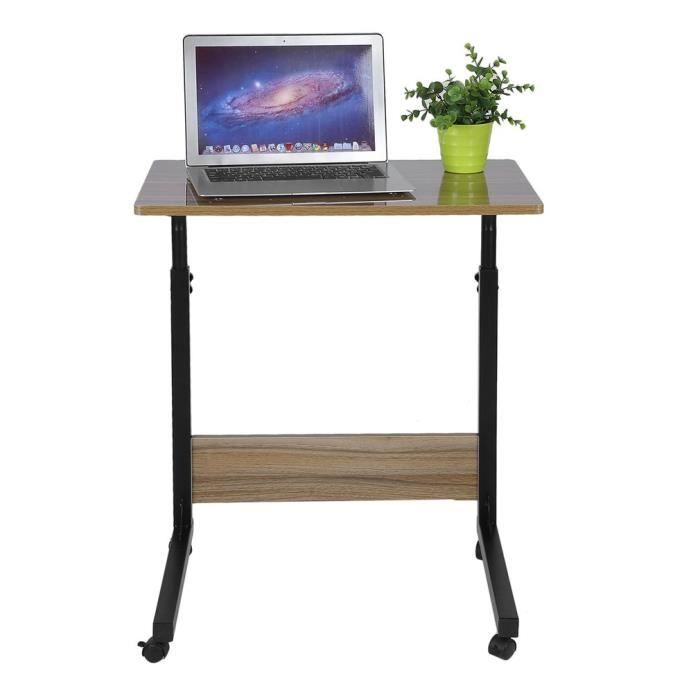 70-90CM Table D'ordinateur -MEUBLE INFORMATIQUE hauteur réglable ...
