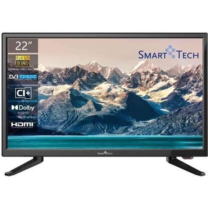 Smart Tech tv Led Full HD 22" (56 cm) 22FN919D, HDMI, USB, 1920*1080 ...
