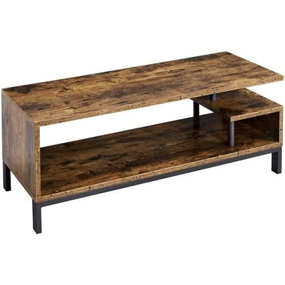 Abician Meuble TV Support de Télévision Table Télé Buffet Bas avec ...