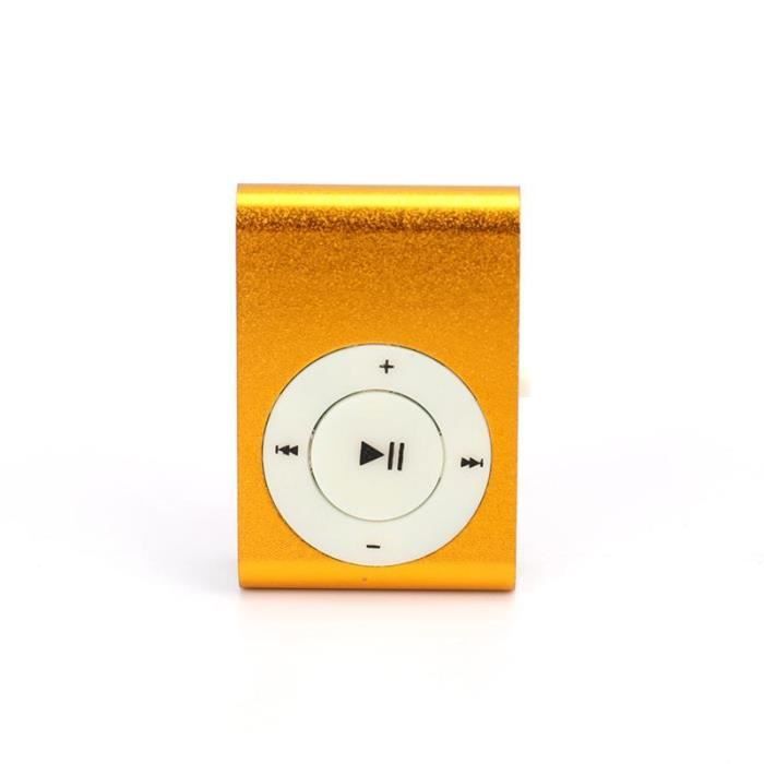 Lecteur MP3 - SURENHAP - Mini - USB2.0 - 3.5mm - Orange - Cdiscount TV ...