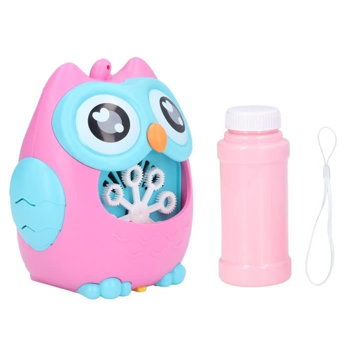 VGEBY Machine à bulles pour enfants Machine à Bulles Forme de Hibou ...