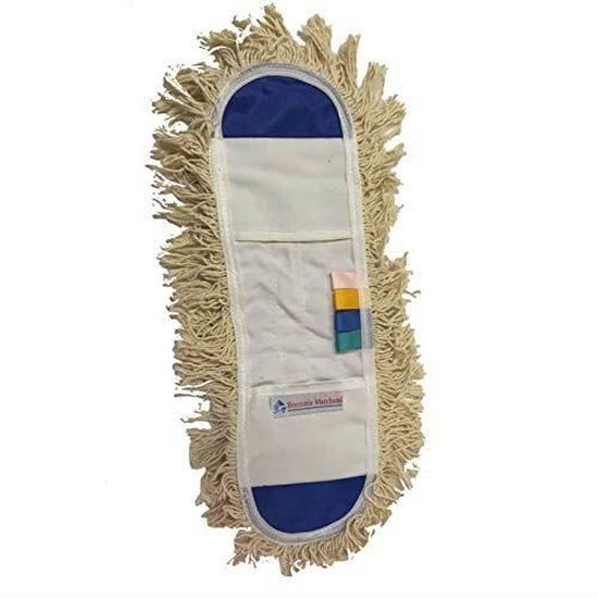 Balai à frange Complet - Armature + Manche + Frange - Taille Frange ...