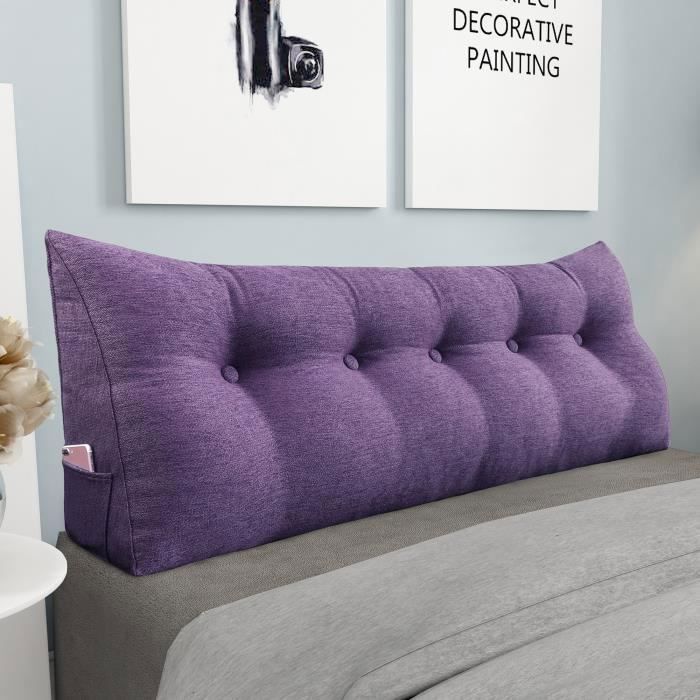 VERCART Grands Coussins de Lit, Coussins de soutien, Traversin, Coussin ...