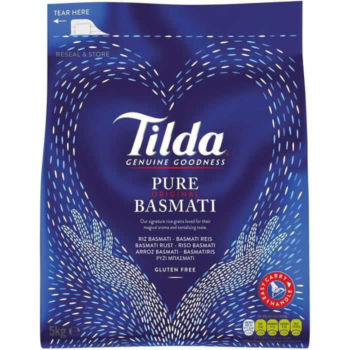Riz Basmati Tilda 20KG - Cdiscount Au quotidien