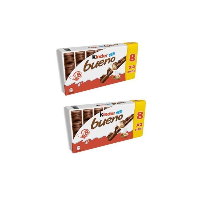 [Lot de 2] Biscuit Kinder bueno x8 - 344g - Cdiscount Au quotidien