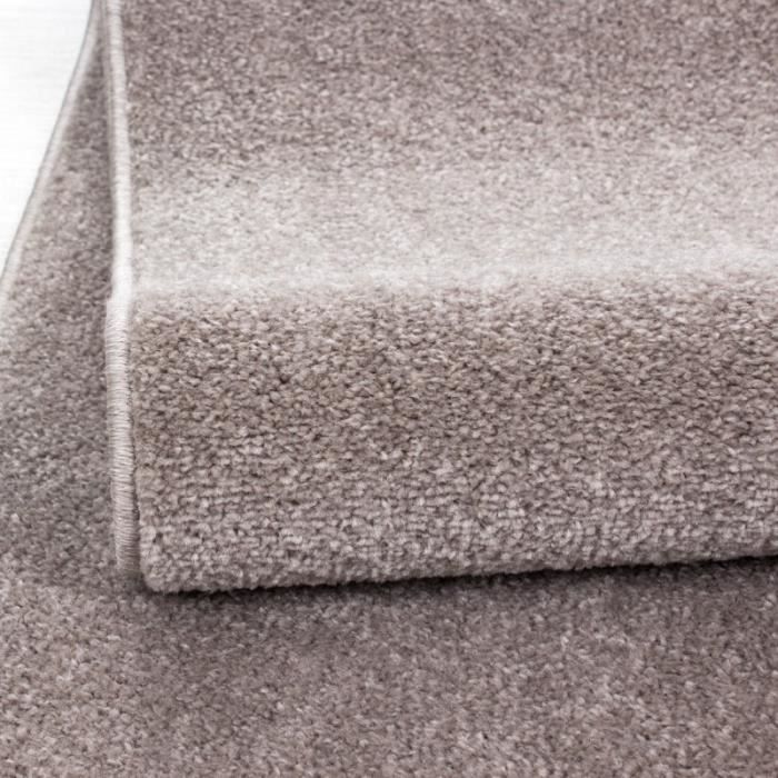 Tapis de salon - Ayyildiz - Moderne - Beige - 200x200 cm - Pile courte ...