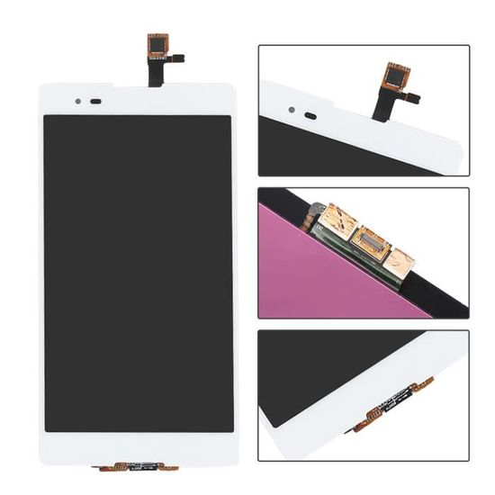 CPROPRO Blanc Ecran Lcd Vitre Tactile Pour SONY Xperia T2 Ultra - Cdiscount Téléphonie