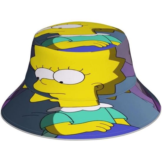 PH Oreillers The Simpsons Sun Cap Chapeau de pêcheur créatif Convient ...