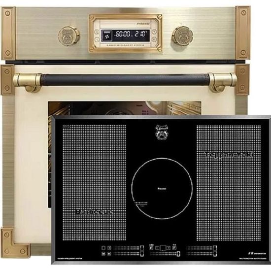 Kaiser EH 6427 ElfAD+KCT 777 FI, Retro Pyrolyse four encastrable 73L ...