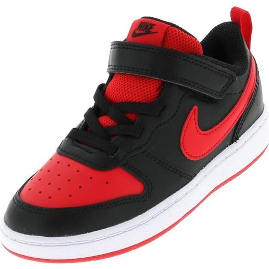 Chaussures scratch Court borough - Nike - Enfant Garçon - Noir ...