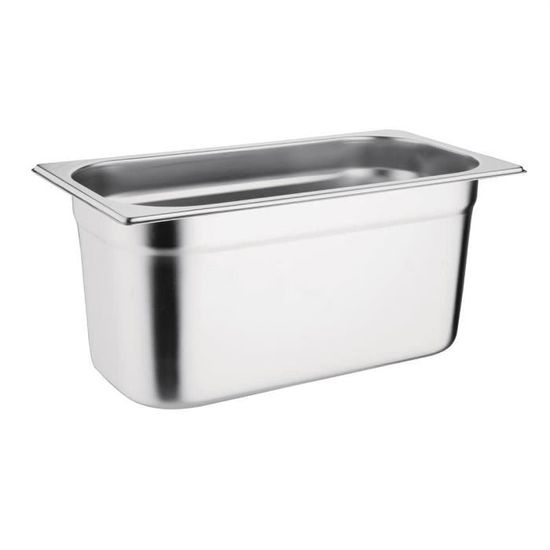 Bac Gastronorme 1-3,Bac Inox,Profondeur : 150 Mm,Capacité : 5,7 Litres,Récipient De Conservation ...