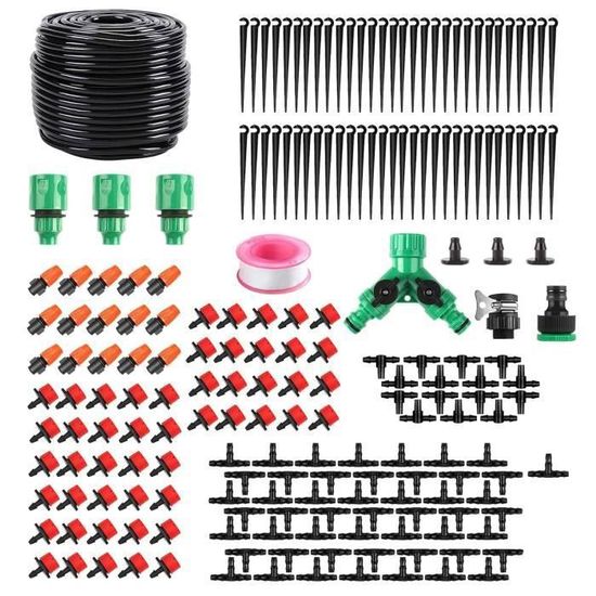 Système D'Irrigation Jardin,200 Pièces Kit D'Irrigation Goutte,Kit D ...