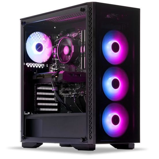 Sedatech PC Gamer Expert – AMD Ryzen 7 5700X – Radeon RX6600 – 64Go RAM ...