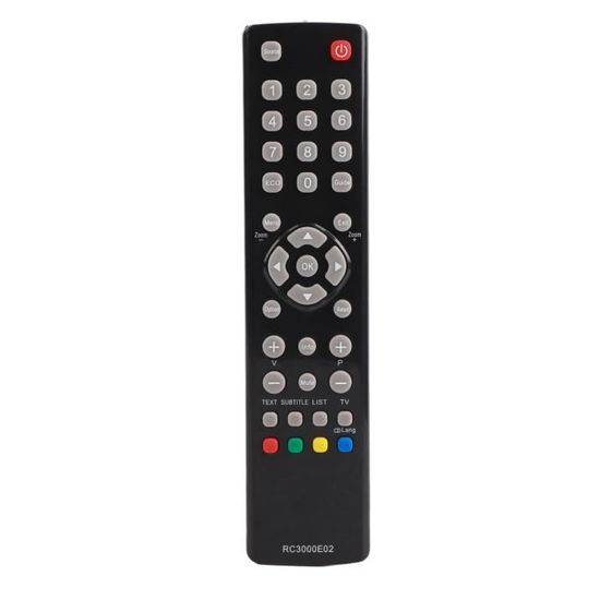 ABI Télécommande TV universelle pour TCL RC3000E02, télécommande TV de remplacement dédiée ...