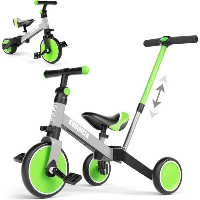 Tricycle évolutif pour enfants - SWAPY - 4 en 1 - 1 à 3 ans - Siège et ...