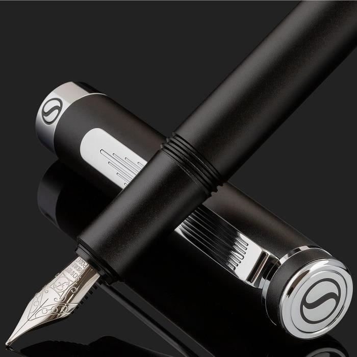 Stylo Plume De Luxe Edc (Fin), Superbe Stylo De Poche Avec Finition ...