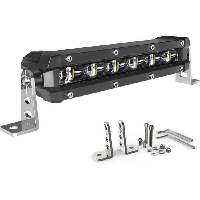 7 Pouces Barre Rampe LED 4x4 Phare de Travail LED 12V 24V Longue Portée ...