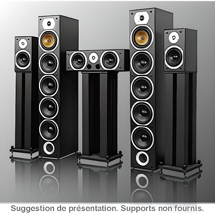 Ensemble Home Cinéma BENG - 5 enceintes - 1240W - Noir - Fixation ...