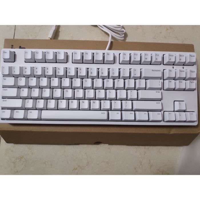 Clavier mécanique sans clé IKBC C87 TKL C87 PBT keycap Cherry MX blue gaming keyboard is not ...