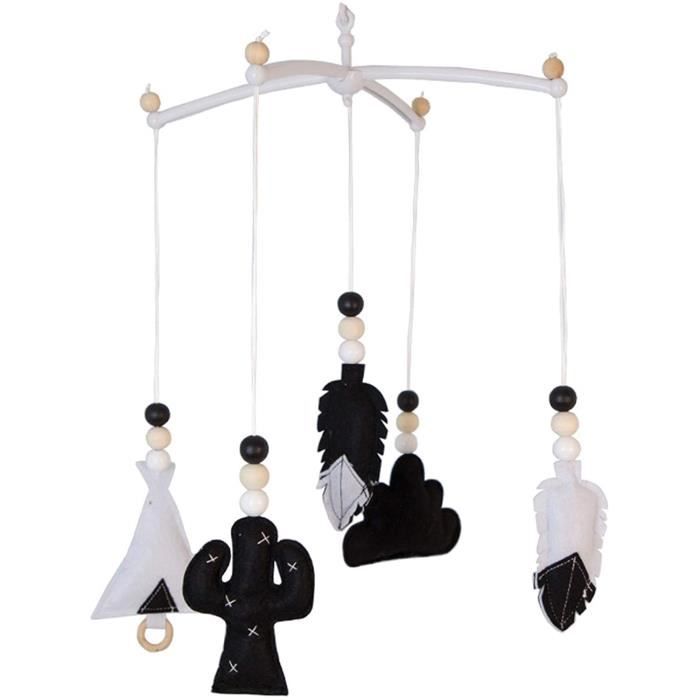 MOBILE Cloche de lit en feutre - Carillon éolien pour bébé - Mobile ...