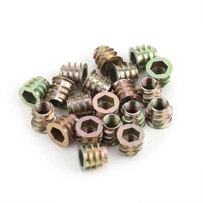 Cikonielf crou hexagonal de tête d'entranement 20Pcs M8 Filetage 13mm d ...