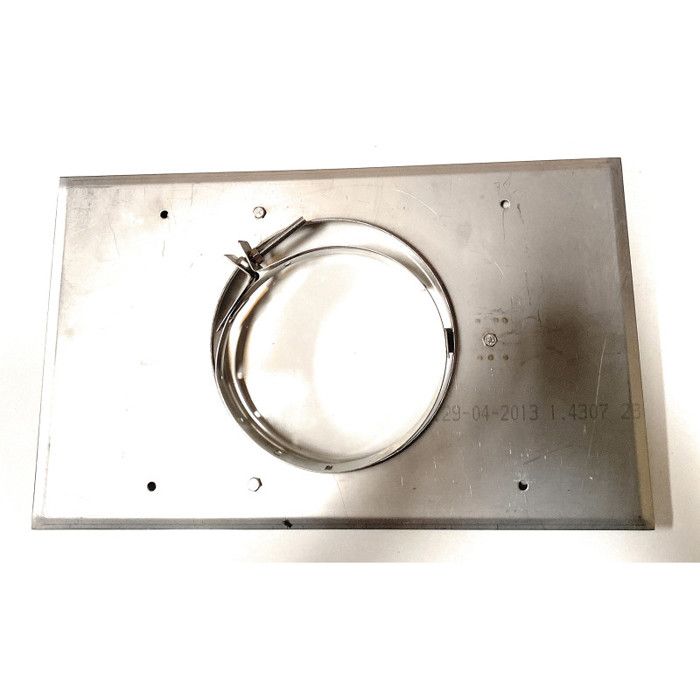 PLAQUE D'ÉTANCHÉITÉ INOX 20x40 D 180 à 125 - Cdiscount Auto