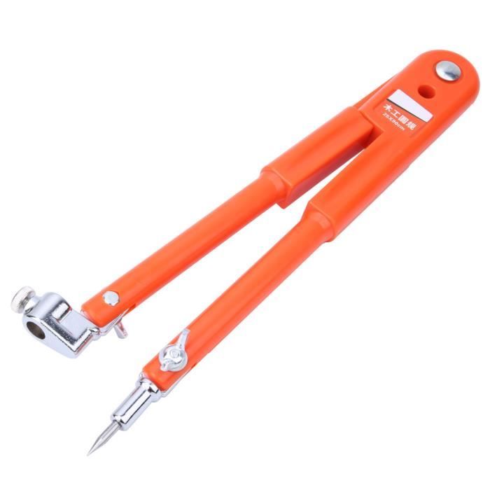 EJ.life boussole de menuisier Compas pour le travail du bois Accessoire ...