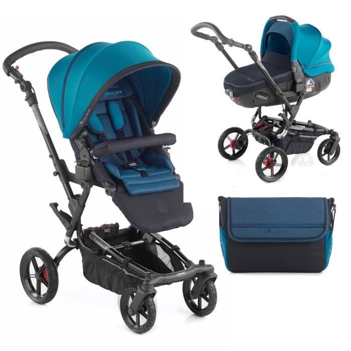 JANE Poussette Combinée Duo Epic Matrix light 2 sac à langer habillage ...