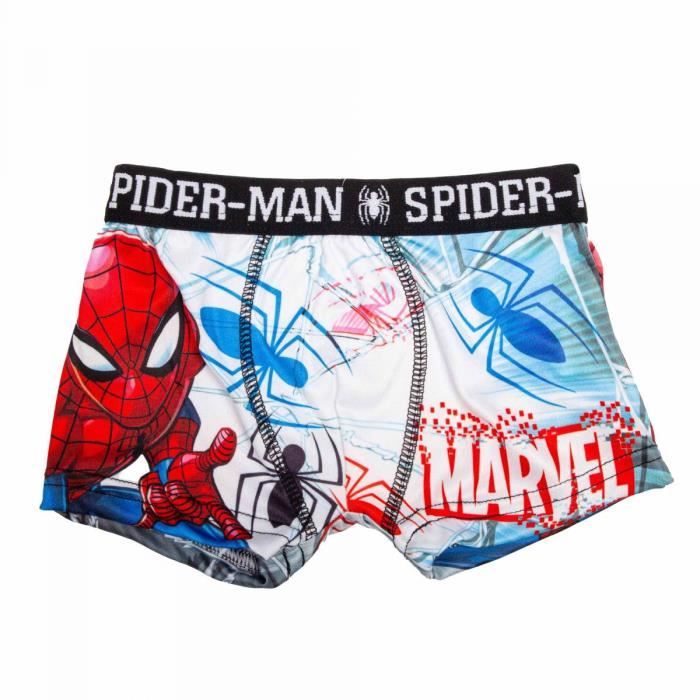 Boxer spiderman Enfant MARVEL Gris - Cdiscount Prêt-à-Porter
