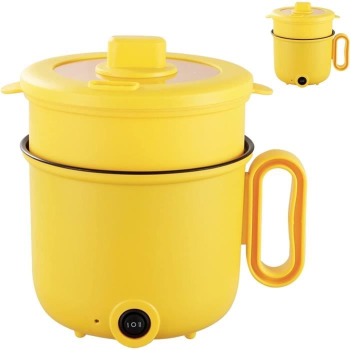 Marmite Électrique, 1,5 L Portable Multifonctionnel Cuiseur À Riz ...