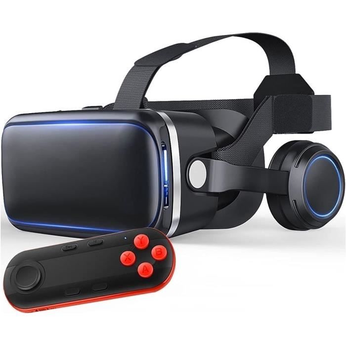 Casque Rv Lunettes Réalité Virtuelle Lunettes Vr Clarté Réglable ...