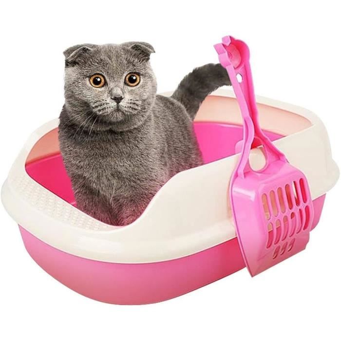 Bac Litiere pour Chats Bac a Litiere Chats Self Clean Litter Box Corner ...