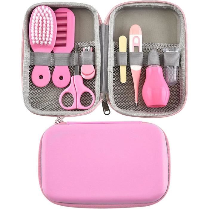 Trousse De Soin Bebe Complete, 8PCS Trousses De Soin Bebe Naissance ...