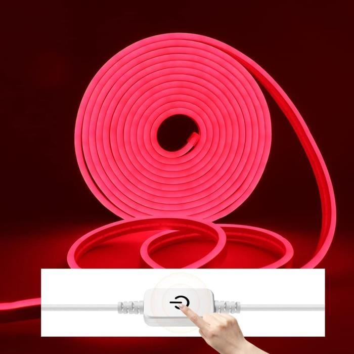 Bande Led Néon À Intensité Variable 12 V - 5 M - 120 Led-M - Diffusion ...