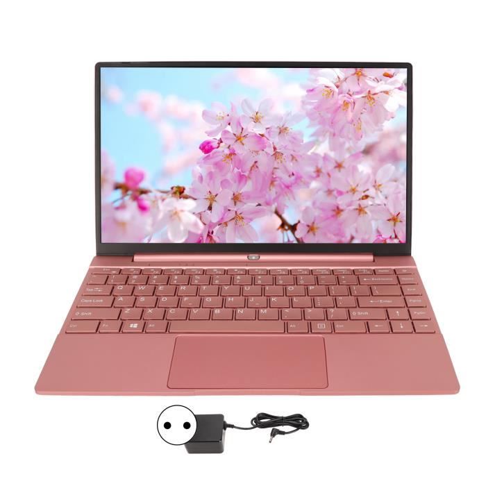 Tbest Ordinateur portable rose Ordinateur portable 14 pouces rose 8 Go ...