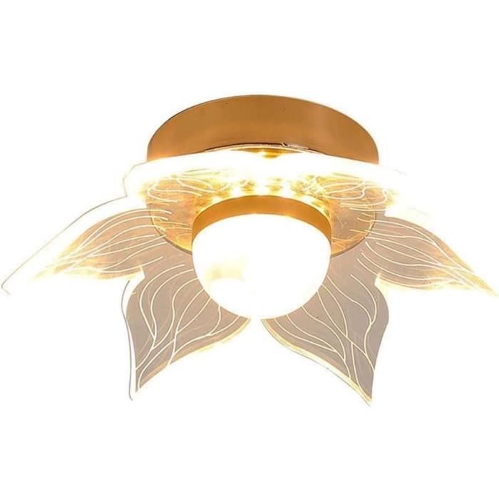 Lustre, Simple 8W Led Plafonnier En Métal Moderne Forme De Fleur ...