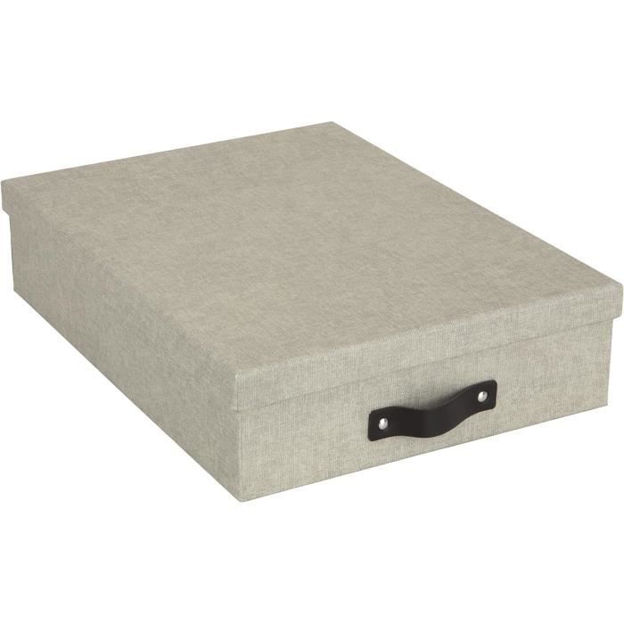 Boîte Pour Documents Au Format A4 \ Rangement Documents Avec Couvercle ...