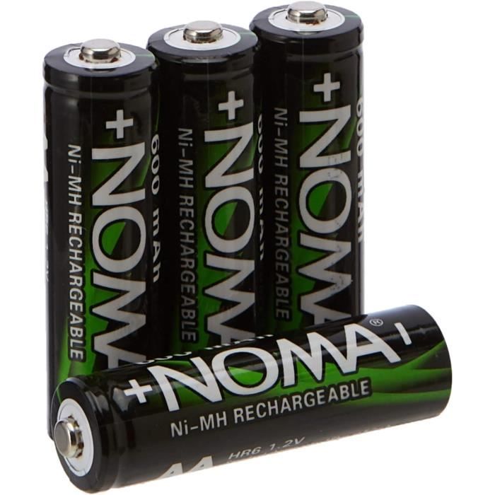 Batterie rechargeable AA 600 Mah en blocs (taille unique)[D3008 ...