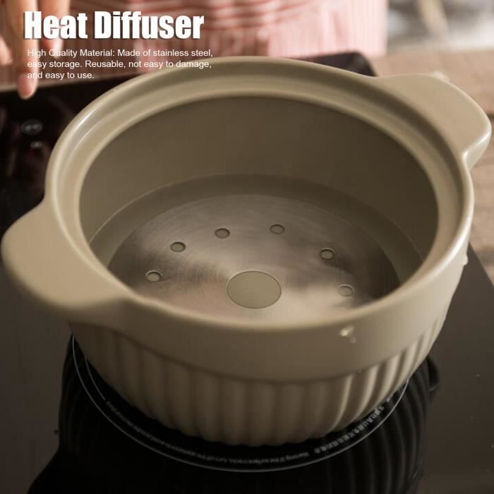 CYA diffuseur de chaleur en acier inoxydable induction diffuseur plaque ...