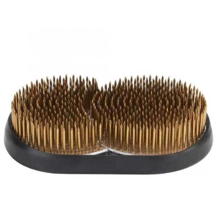 WE24725-Broche ronde Ikebana Kenzan. outils fixes. rond simple en forme ...