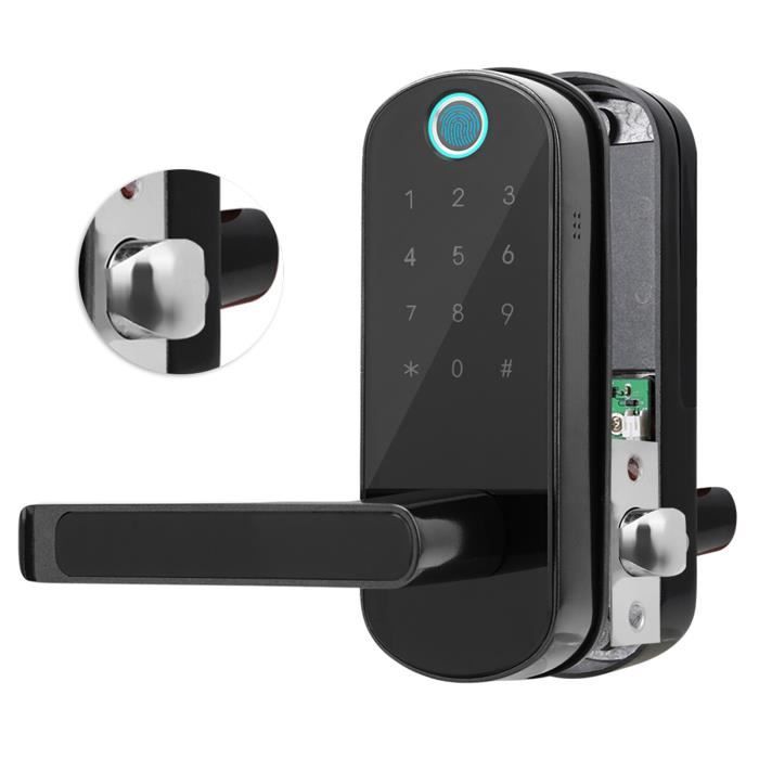 ZJCHAO Serrure de porte intelligente Serrure de porte numérique ...