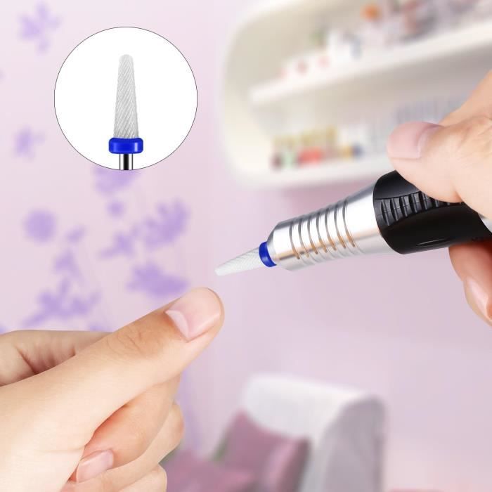 Ehskzjh Embout En Céramique Professionnel Pour Retirer Le Vernis Semi ...