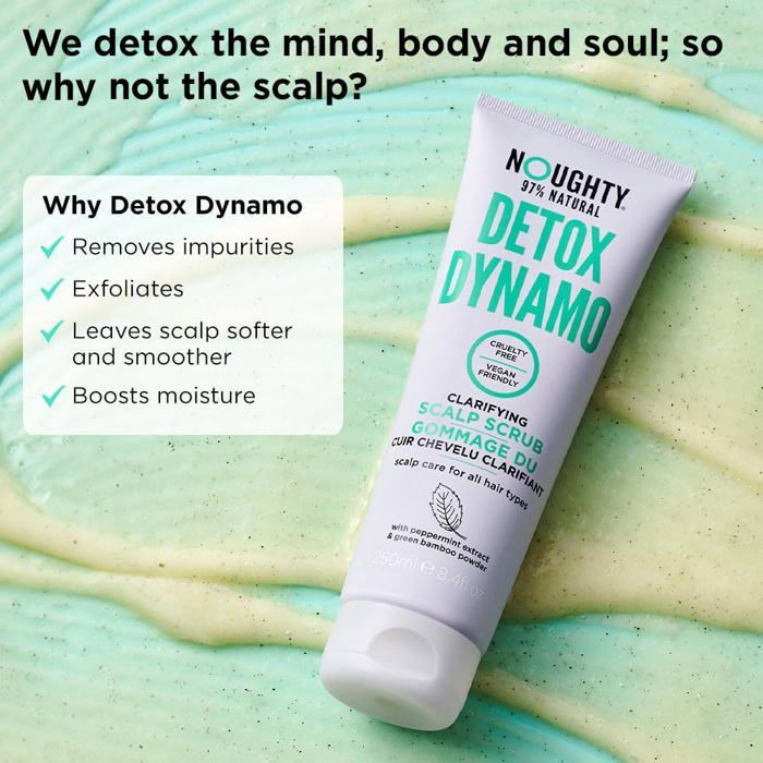 97% Natural Detox Dynamo Clarifying Shampoo, Soin Capillaire Végétalien ...