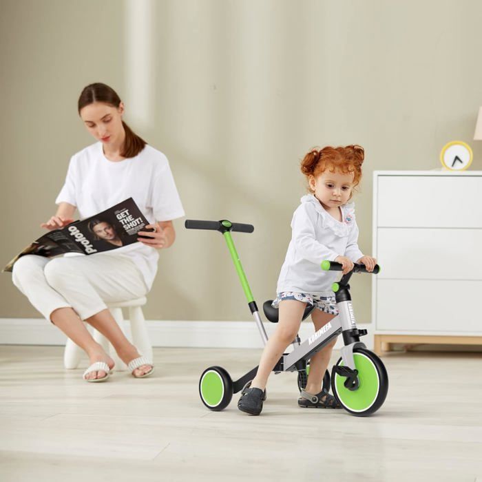 Tricycle évolutif pour enfants - SWAPY - 4 en 1 - 1 à 3 ans - Siège et ...