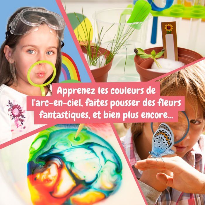 Kit scientifique pour enfants - TWINBIRD - Peppa Pig - 26 expériences ...