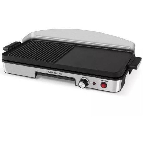 Plancha - RIVIERA & BAR - QPL365 - 1900 W Power zone - 4 à 6 personnes ...