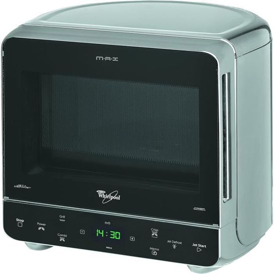 Max 38 Sl Four À Micro-Ondes Fonction Jet Start - 3D Coloris Argent 700 ...