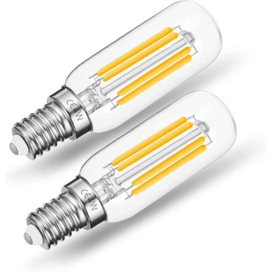 Ampoule Led E14, Ampoule Hotte Aspirante, 4W Équivalent Ampoule Incandescente 40W, Blanc Chaud ...