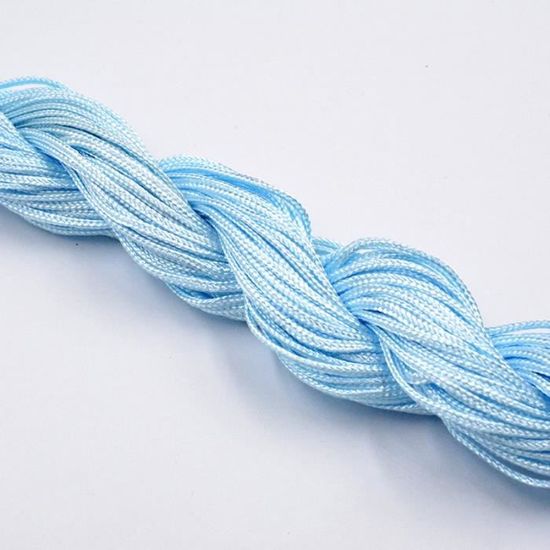 011 -Rattai — Fil de cordon en nylon,nouveau 30 couleurs 1.0mm 22m nœud ...