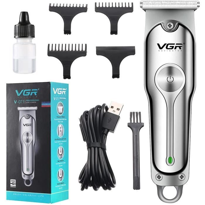 Tondeuse cheveux hommes, tondeuse barbe electriques professionnelle, sans fil tondeuse à cheveux ...